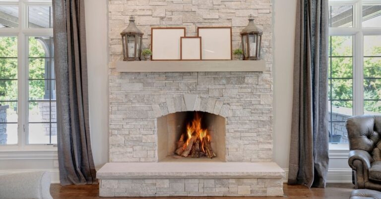 How High Should Mantel Be Above Fireplace? | Style & Safety